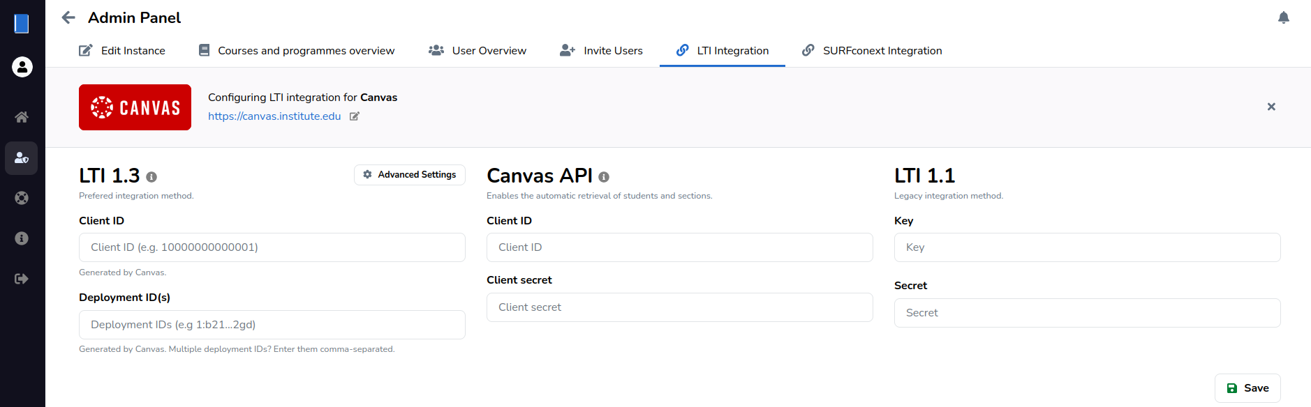 Integrate eJournal with your LMS via LTI | eJournal Help Center