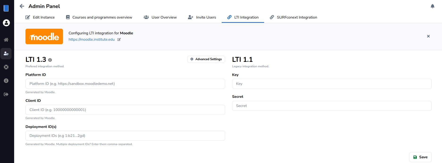 Integrate eJournal with your LMS via LTI | eJournal Help Center